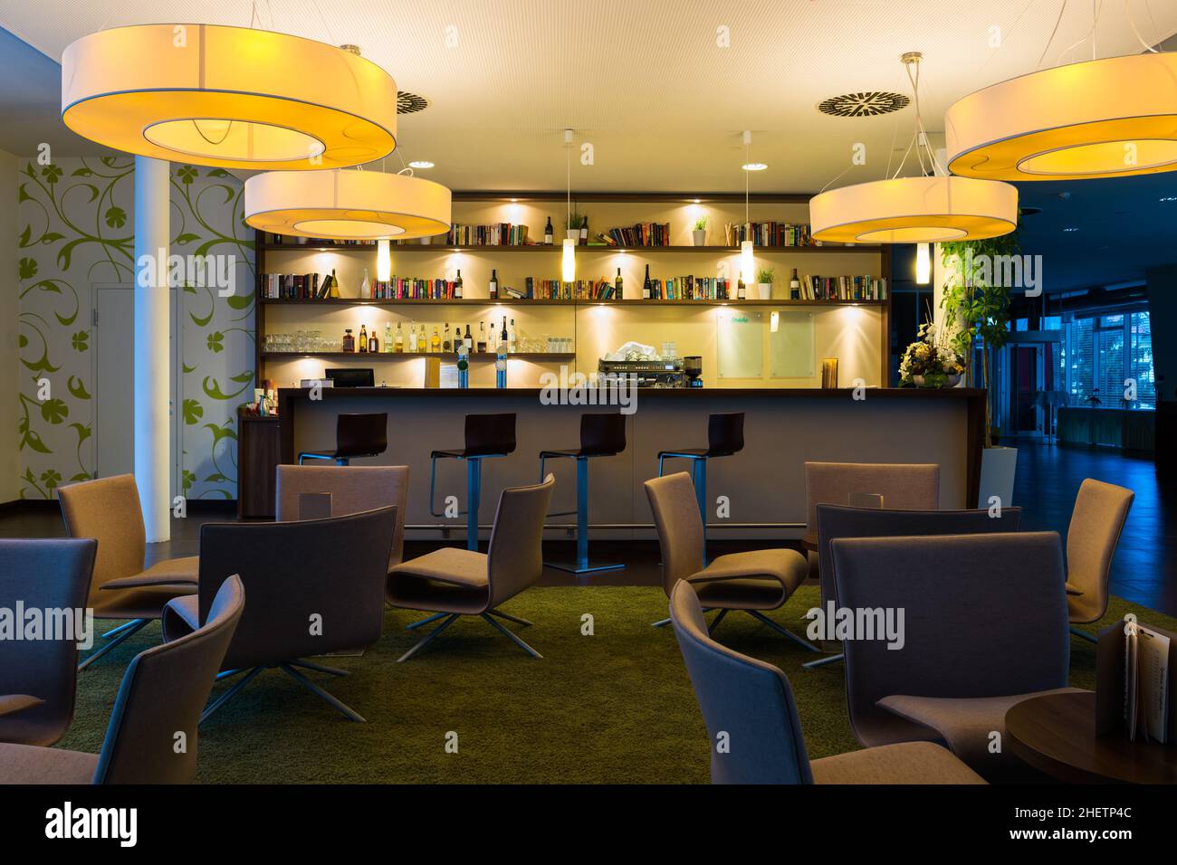 Empty bar seats hi-res stock photography and images - Alamy