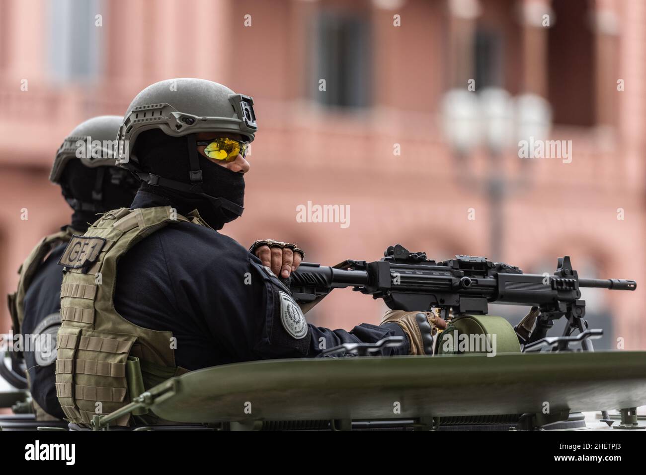 Machine gun regiment hi-res stock photography and images - Alamy
