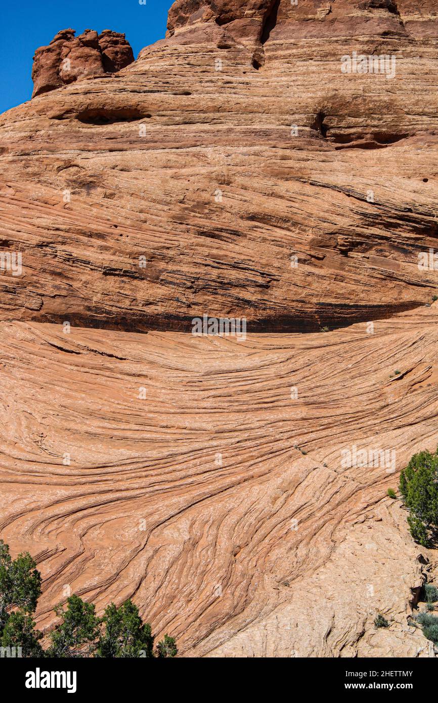 natural rock bridge in Bridges national park, USA Stock Photo - Alamy