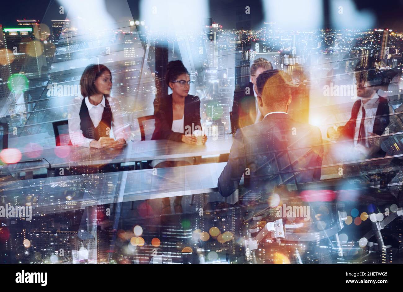 Group people in work hi-res stock photography and images - Alamy