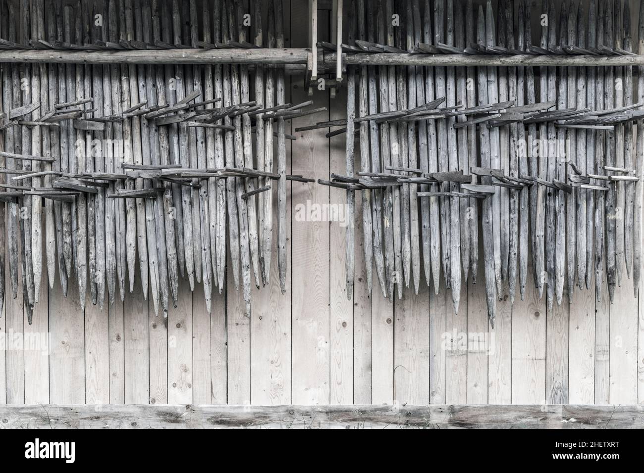 Wooden hay barn hi-res stock photography and images - Alamy