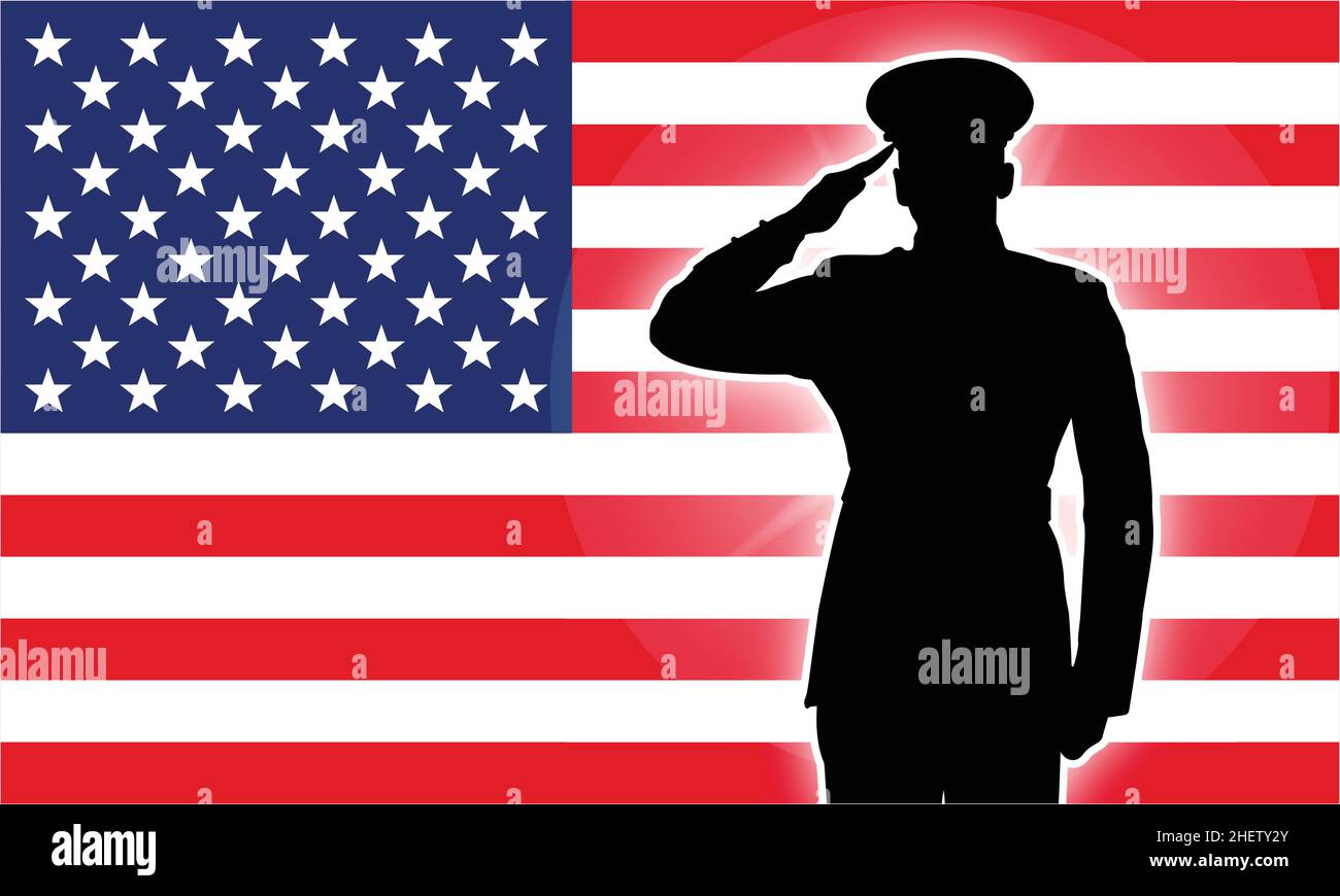 military police army marine navy air force soldier salute silhouette in ...