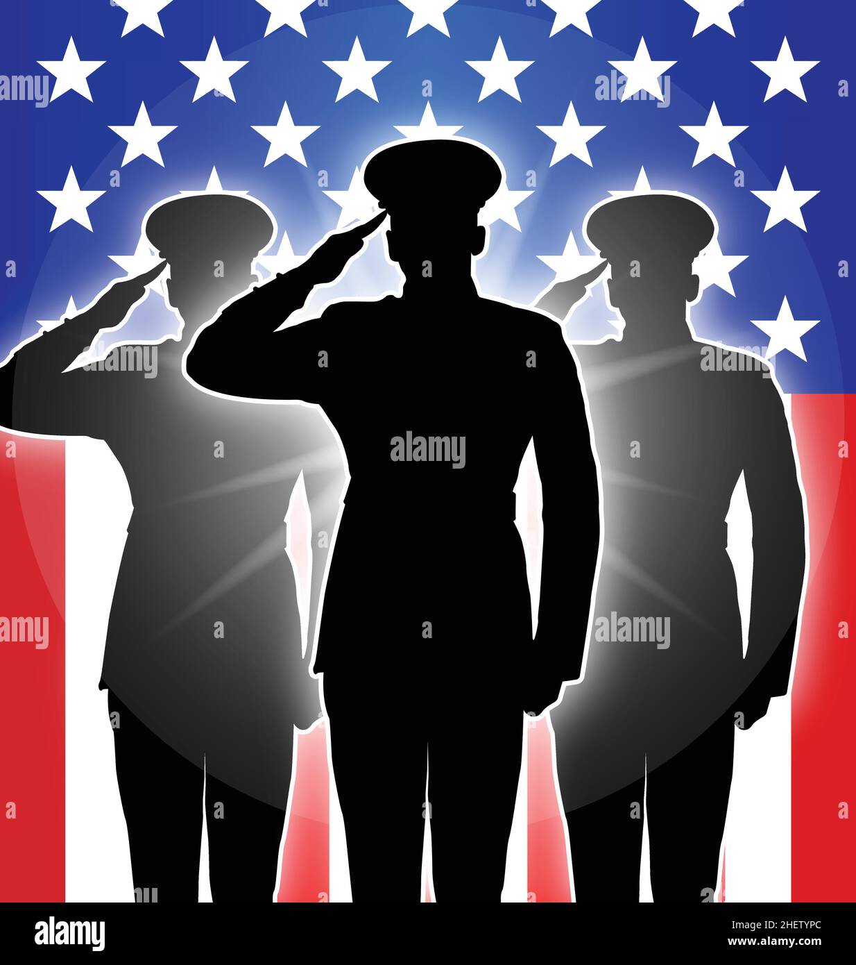 In front is an air force officer Stock Vector Images - Alamy