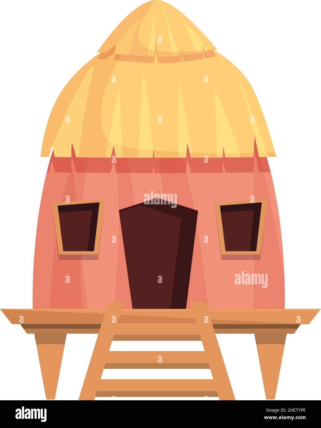 Thailand resort hut Cut Out Stock Images & Pictures - Alamy