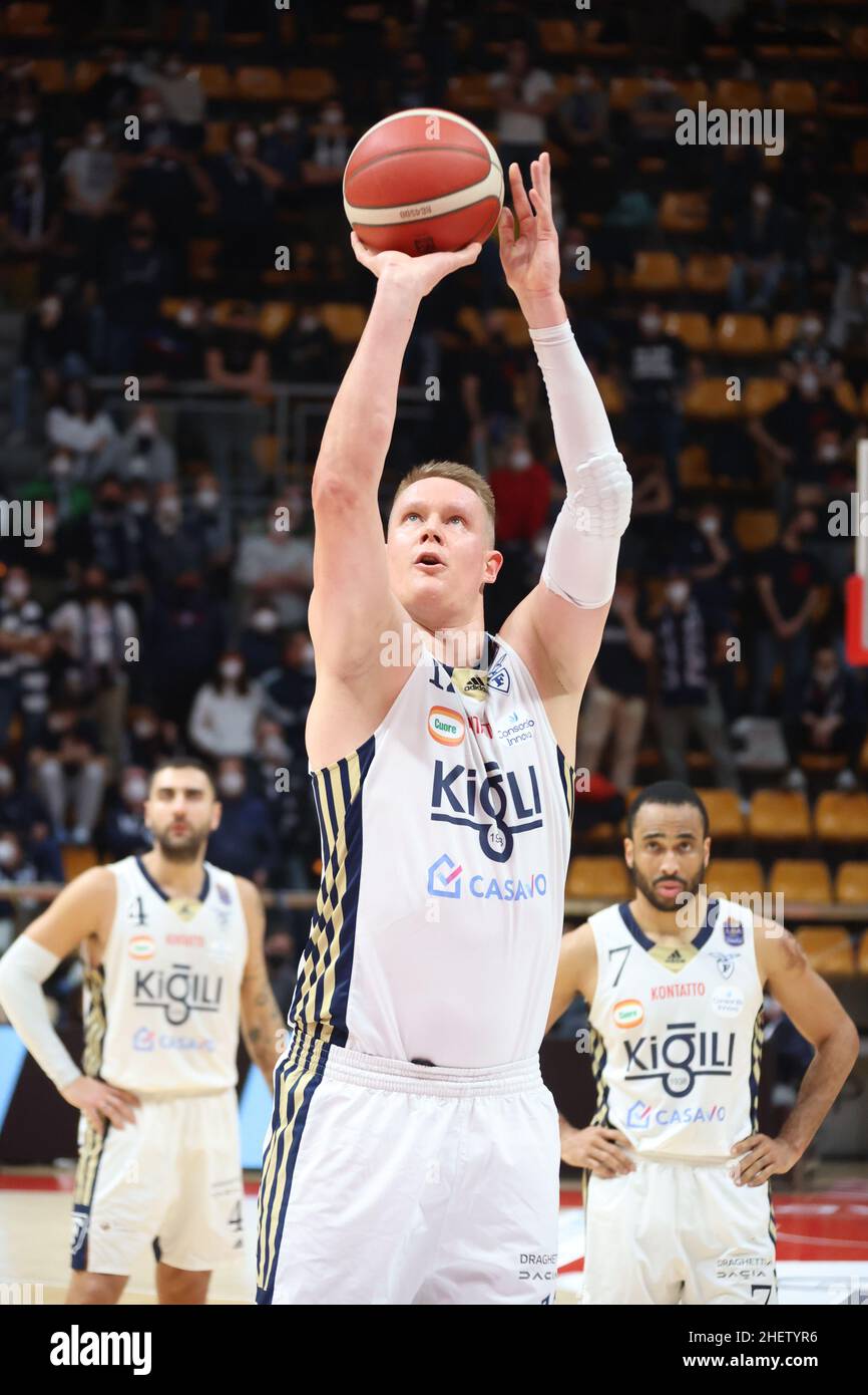 Bologna, Italy, 12/01/2022, Robin Benzing (Fortitudo Kigili Bologna ...