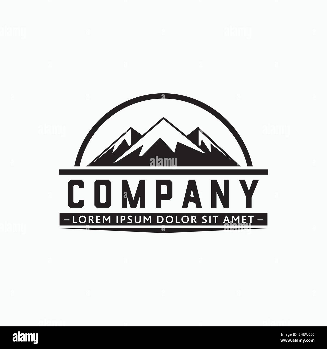 Hill illustrations Cut Out Stock Images & Pictures - Alamy