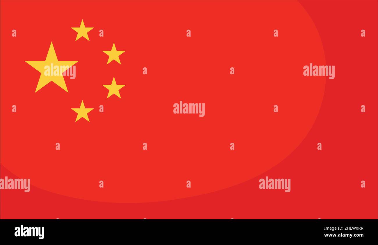 chinese flag design Stock Vector Image & Art - Alamy