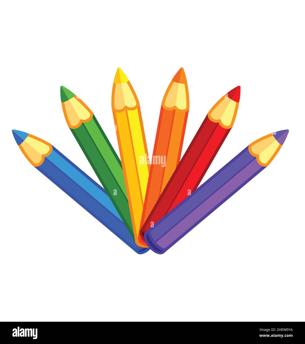 Cartoon Colored Pencil