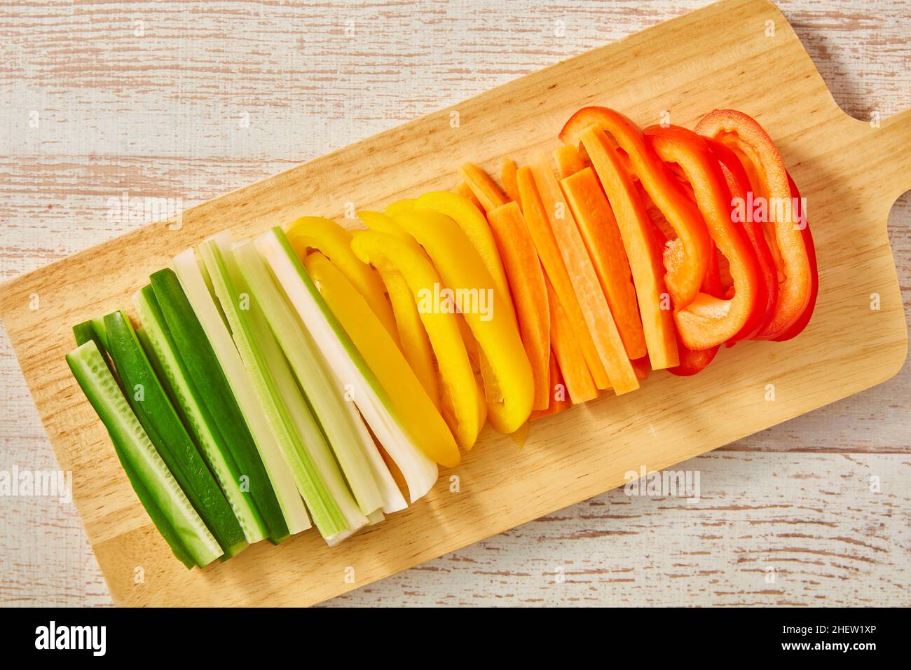 Vegetable color gradation hi-res stock photography and images - Alamy