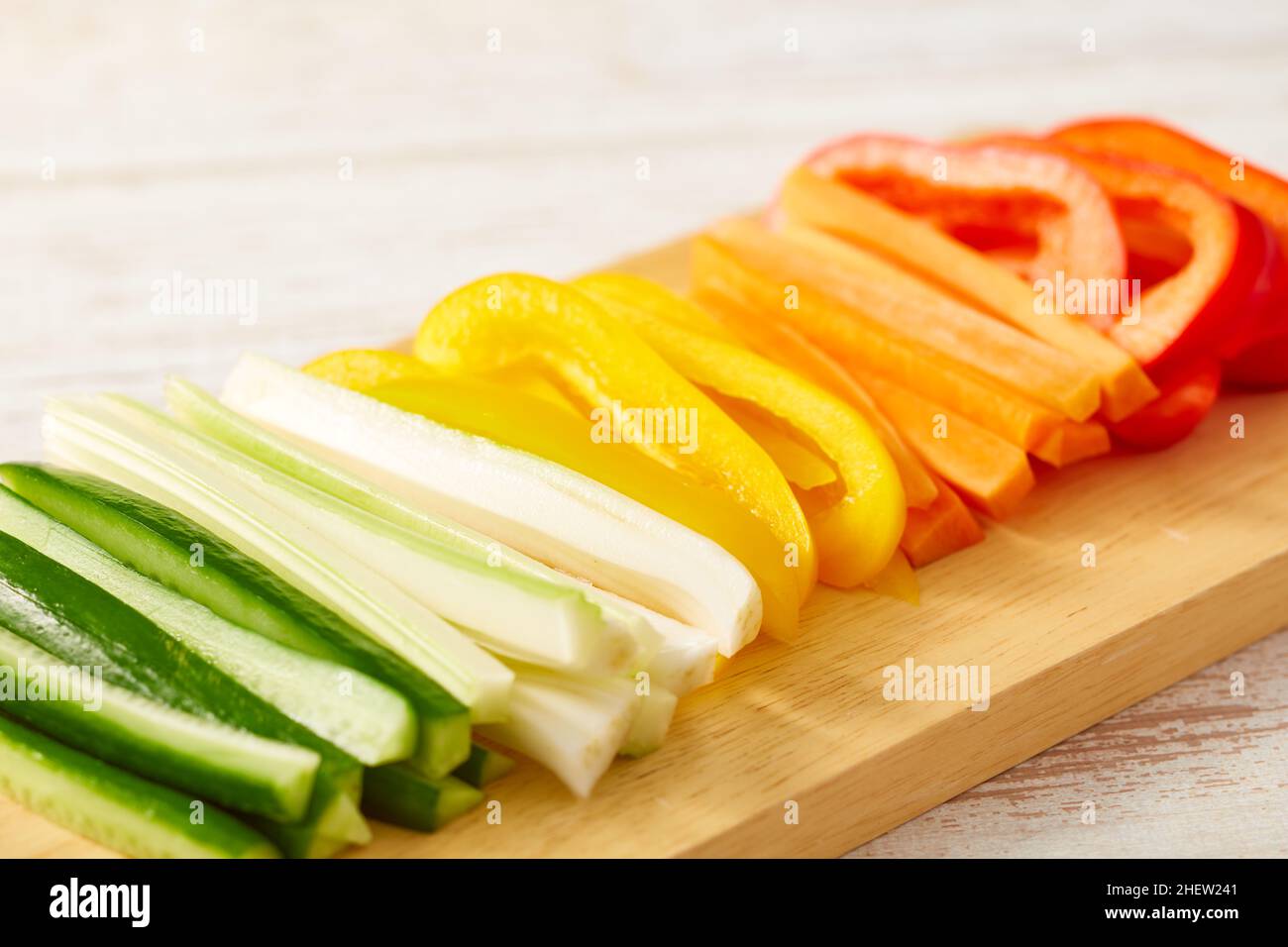 Vegetable color gradation hi-res stock photography and images - Alamy