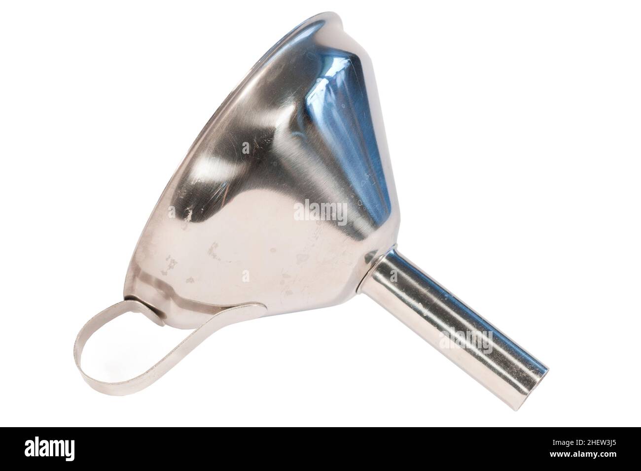 funnel metal isolated on a white Stock Photo - Alamy