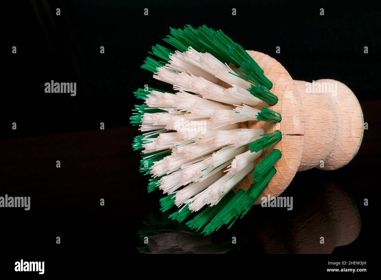 wooden scrubber for cleaning dishes or your hands Stock Photo - Alamy