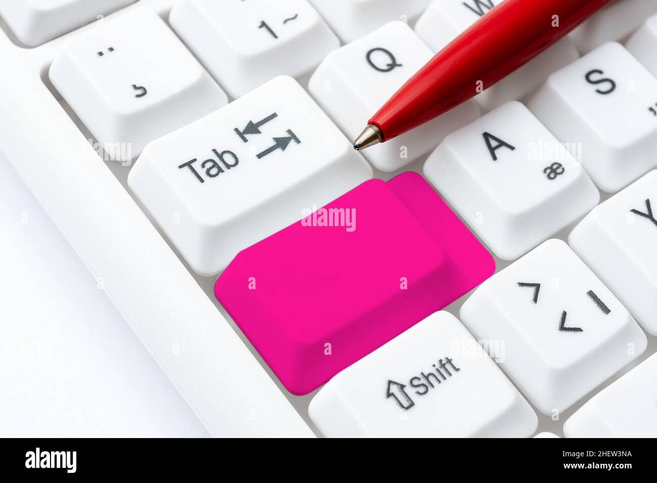 Practicing Speed Typing Accuracy, Testing Typewriting Knowledge Stock ...