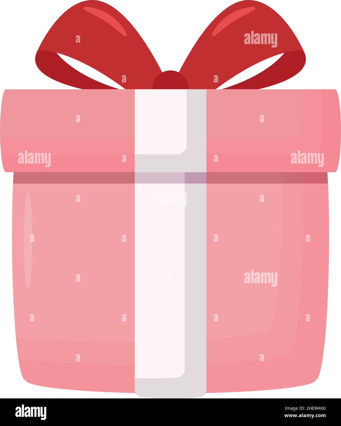 red birthday gift Stock Vector Image & Art - Alamy