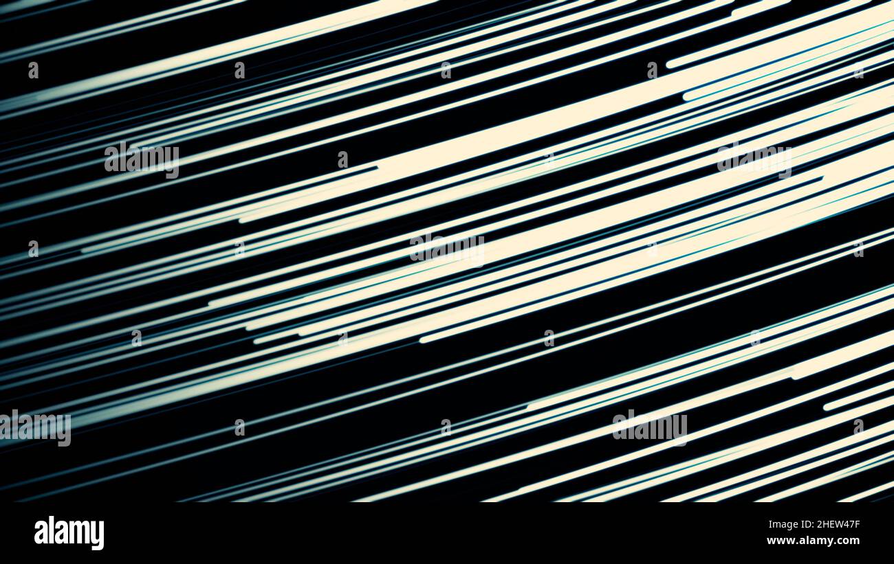 Minimalist background animation of flowing streaks of light with ...