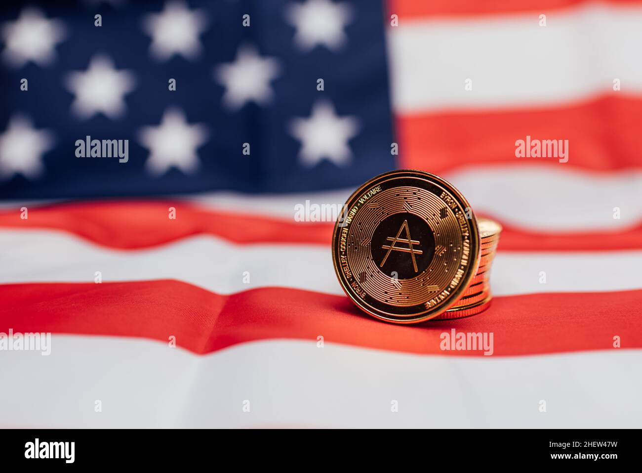 Cryptocurrency america hi-res stock photography and images - Alamy