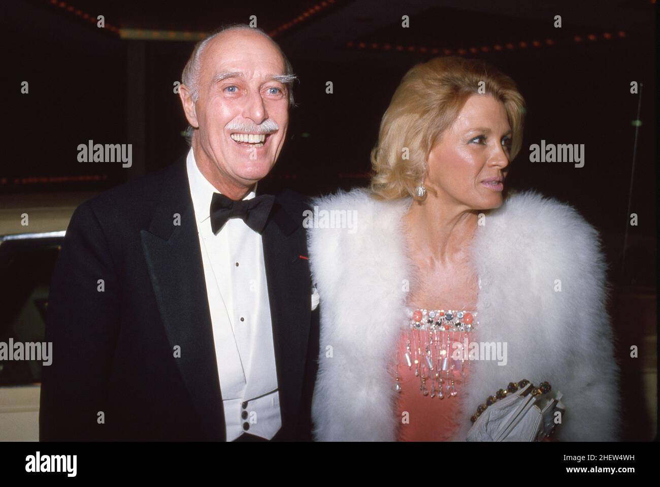 Angie Dickinson and Richard Gull Circa 1980's Credit: Ralph Dominguez ...