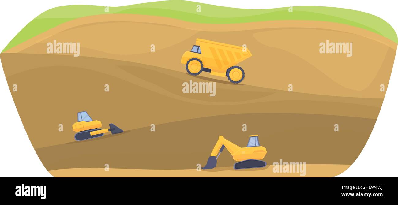 Underground loader Stock Vector Images - Alamy
