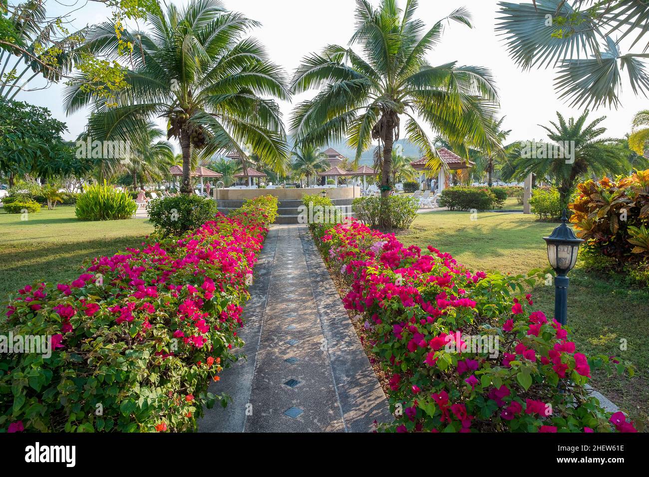 Manora Village is one of many gated communities for foreigners in the ...