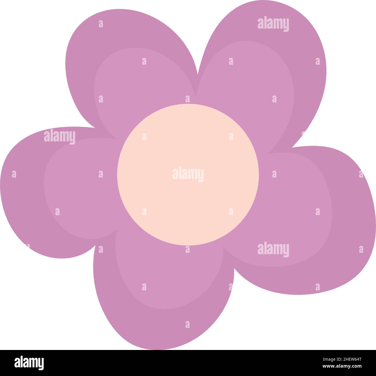 purple flower design Stock Vector Image & Art - Alamy