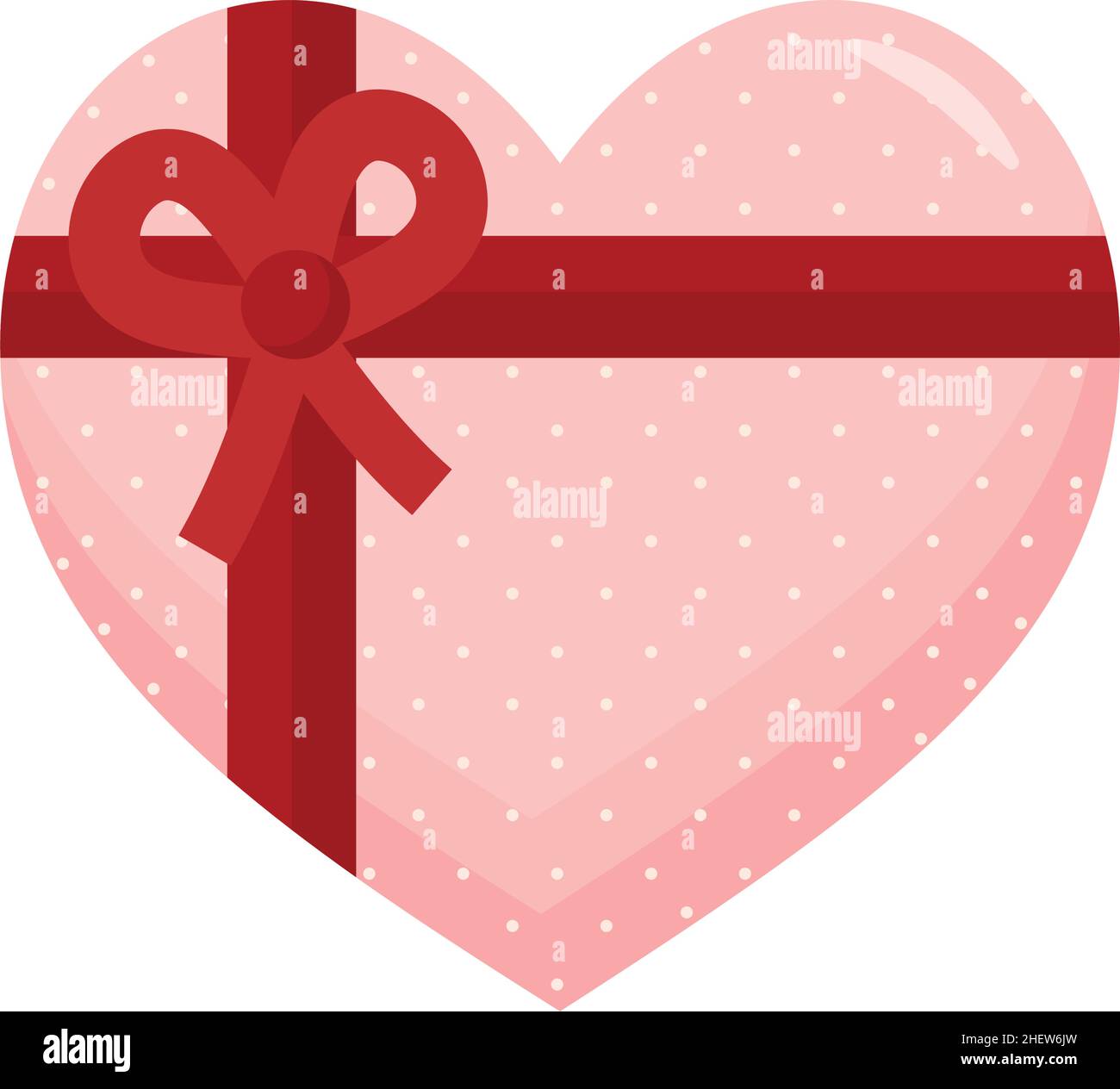 Heart shape chocolates Stock Vector Images - Alamy