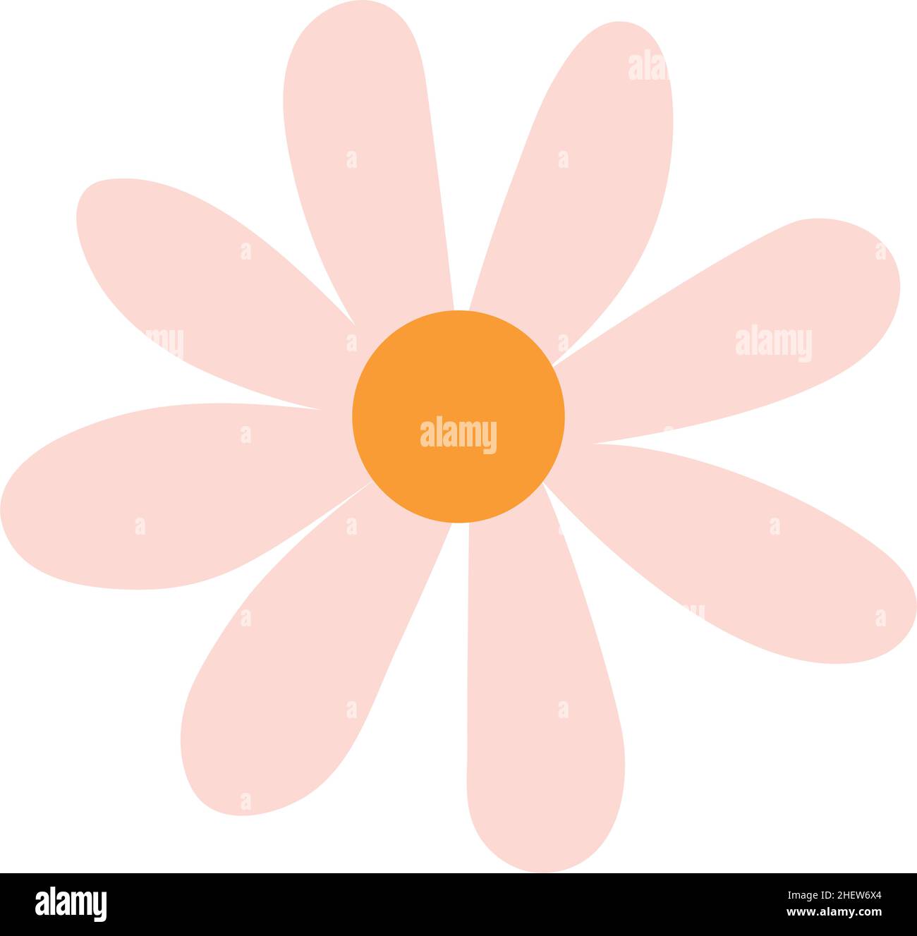 pink daisy design Stock Vector Image & Art - Alamy