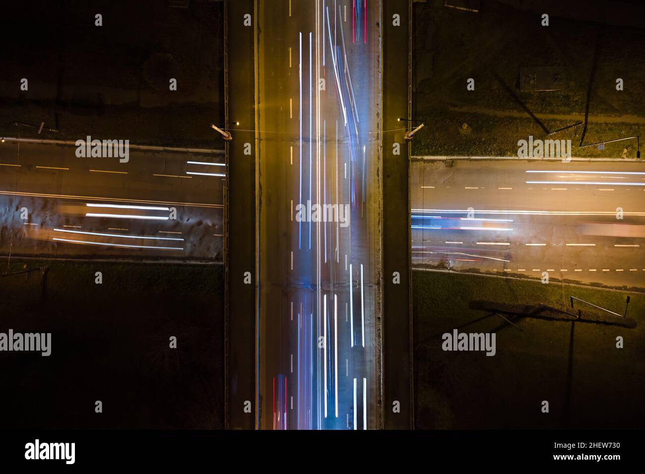 Car ligh trail hi-res stock photography and images - Alamy