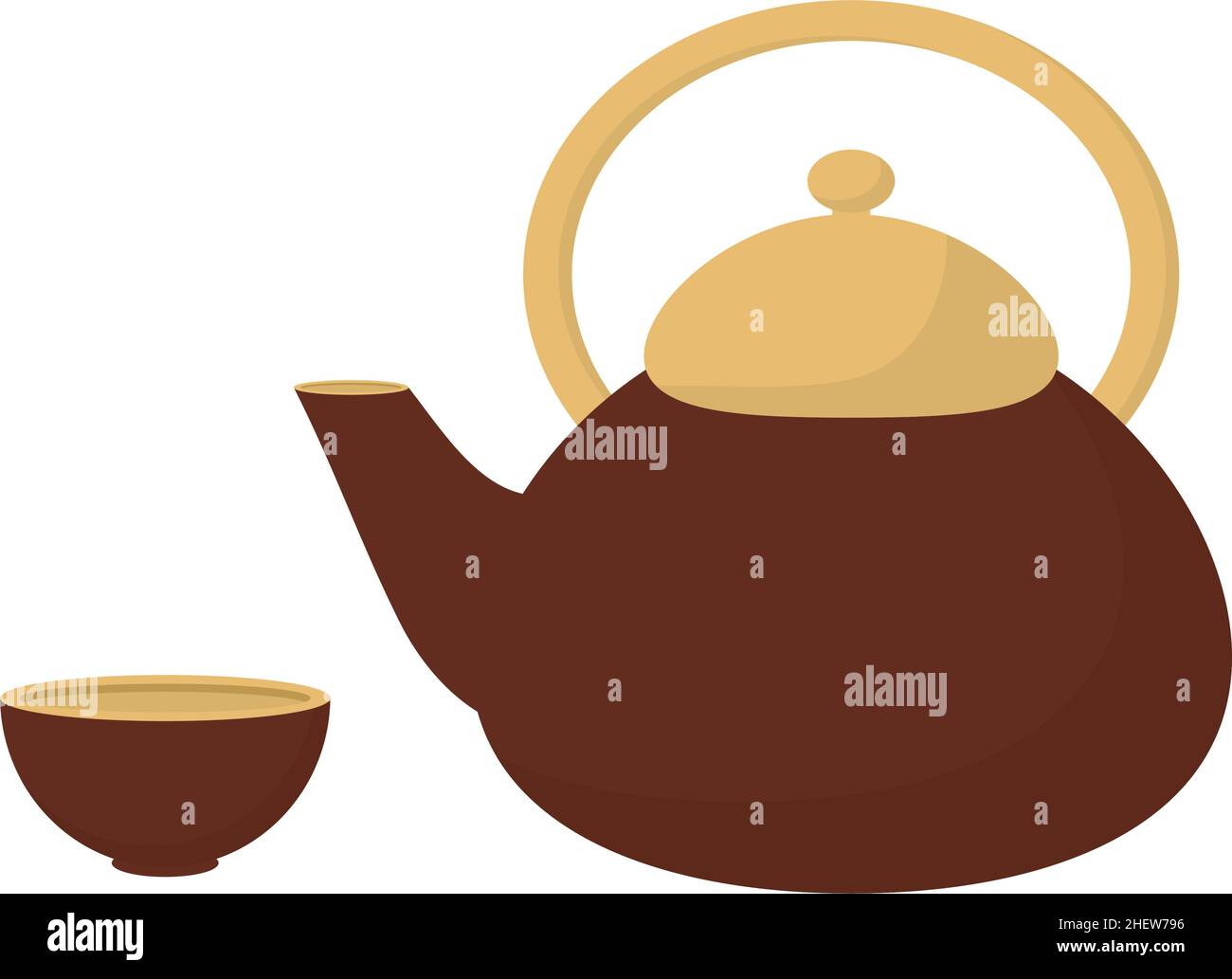 chinese teapot illustration Stock Vector Image & Art - Alamy