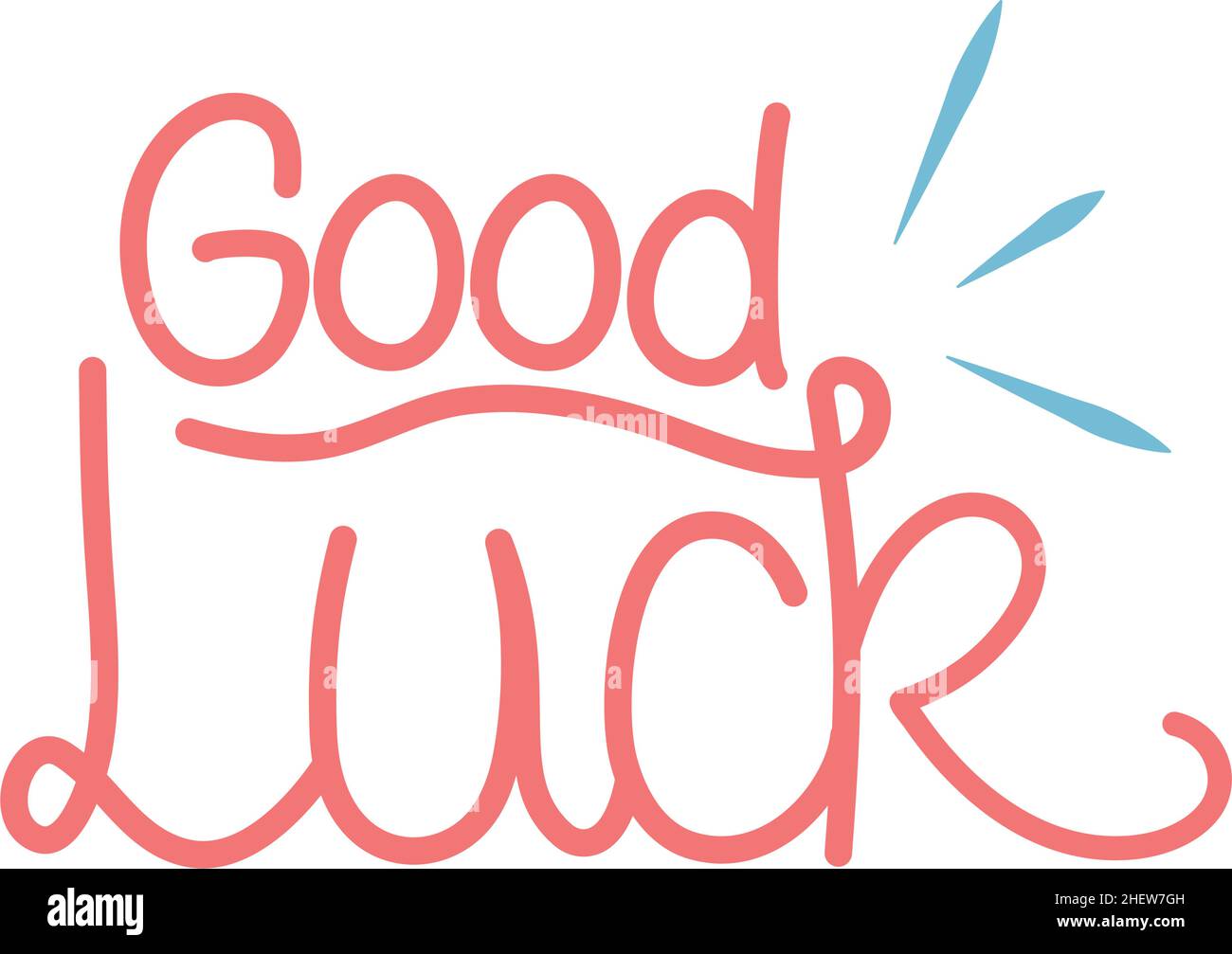 colored good luck words Stock Vector Image & Art - Alamy
