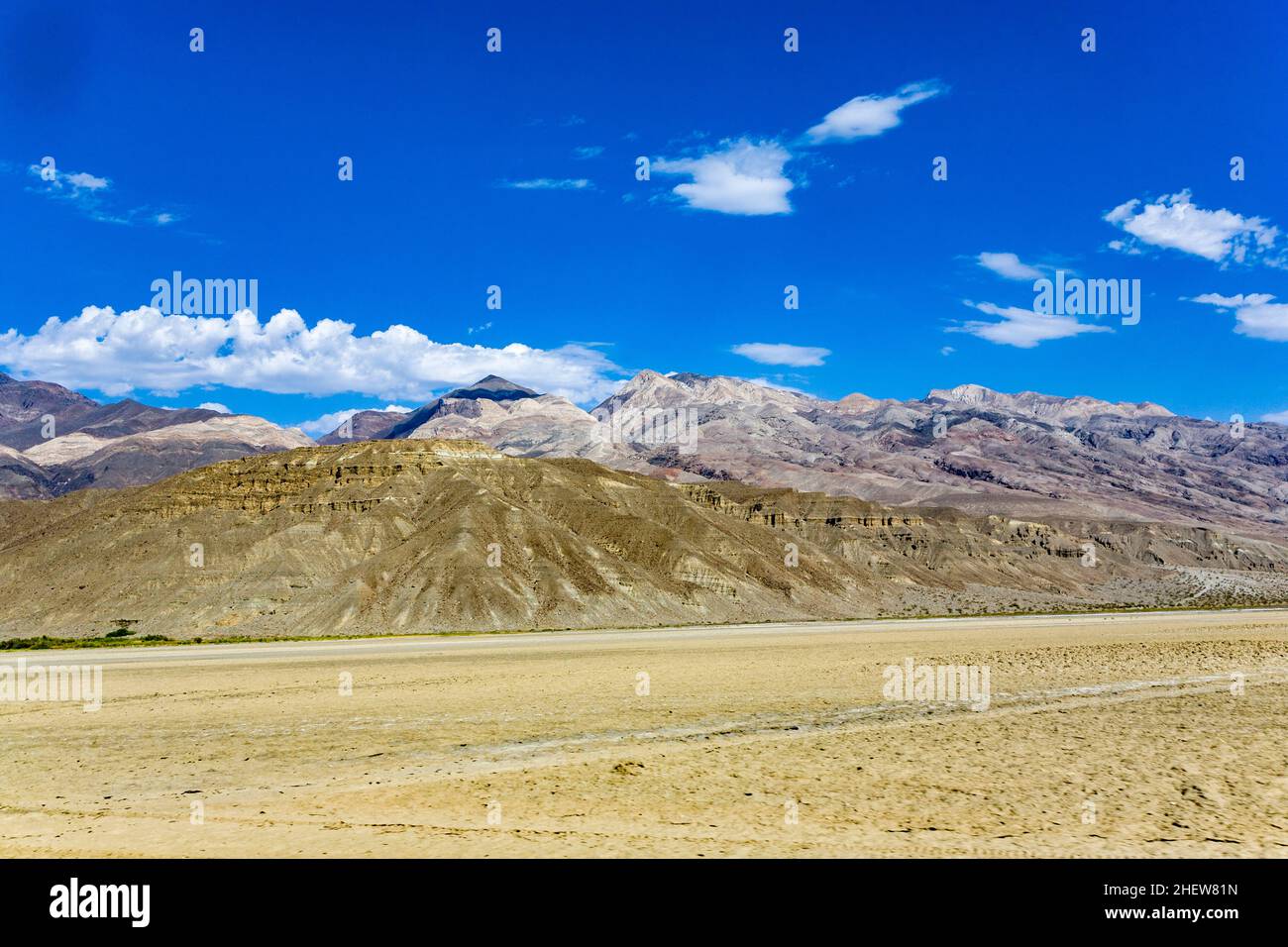 Panamint Mountains in Death Valley National Park, California Stock ...