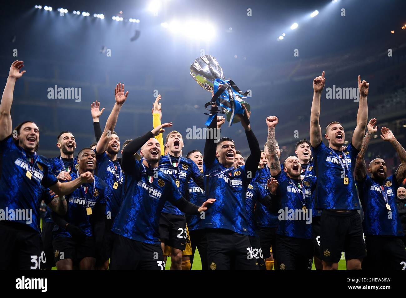 Supercoppa italiana trophy hi-res stock photography and images - Alamy