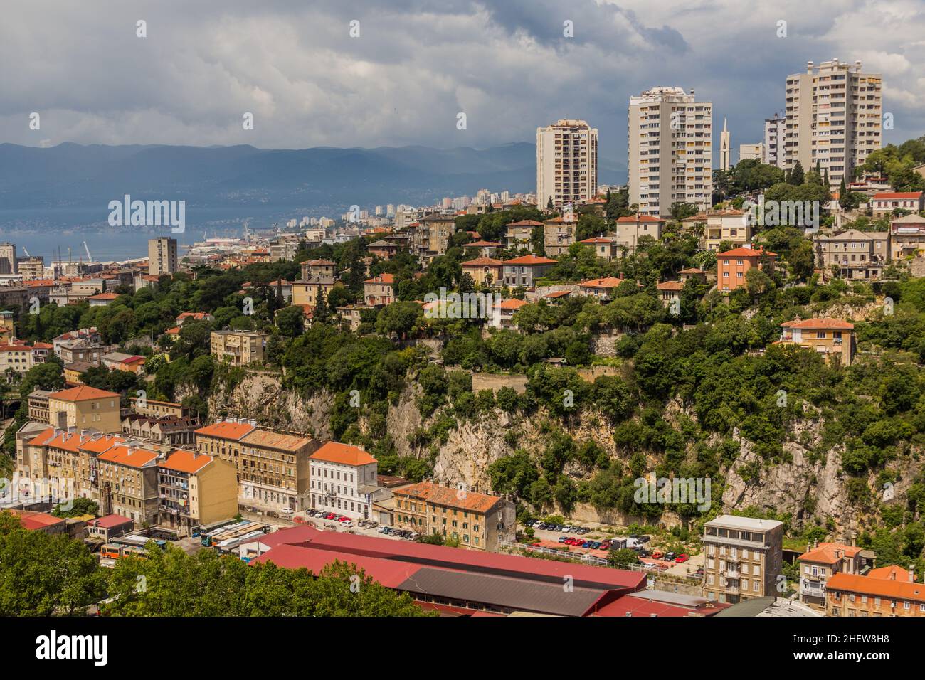 Rijeka city skyline hi-res stock photography and images - Alamy