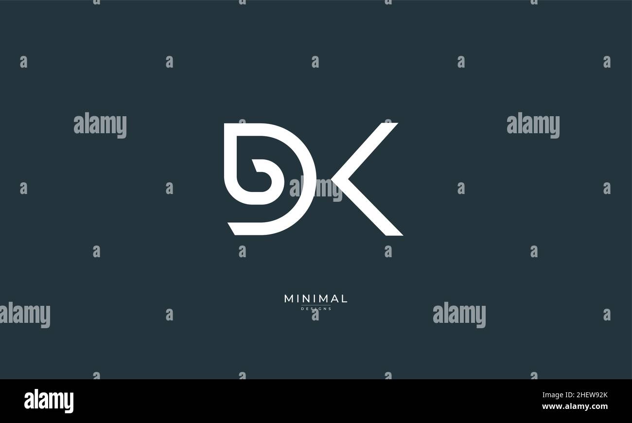Dk alphabet hi-res stock photography and images - Alamy