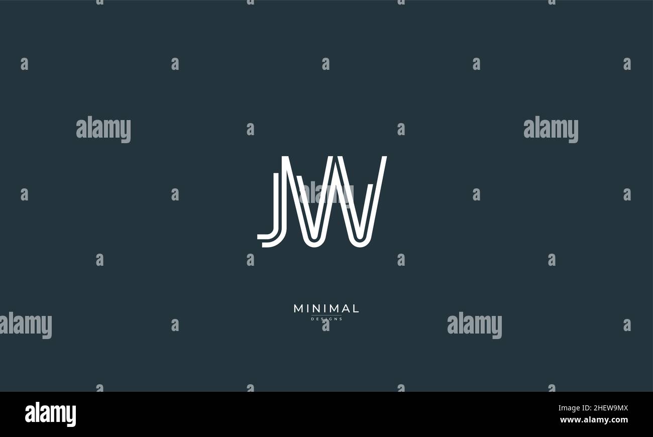 Simple letter j logo hi-res stock photography and images - Alamy