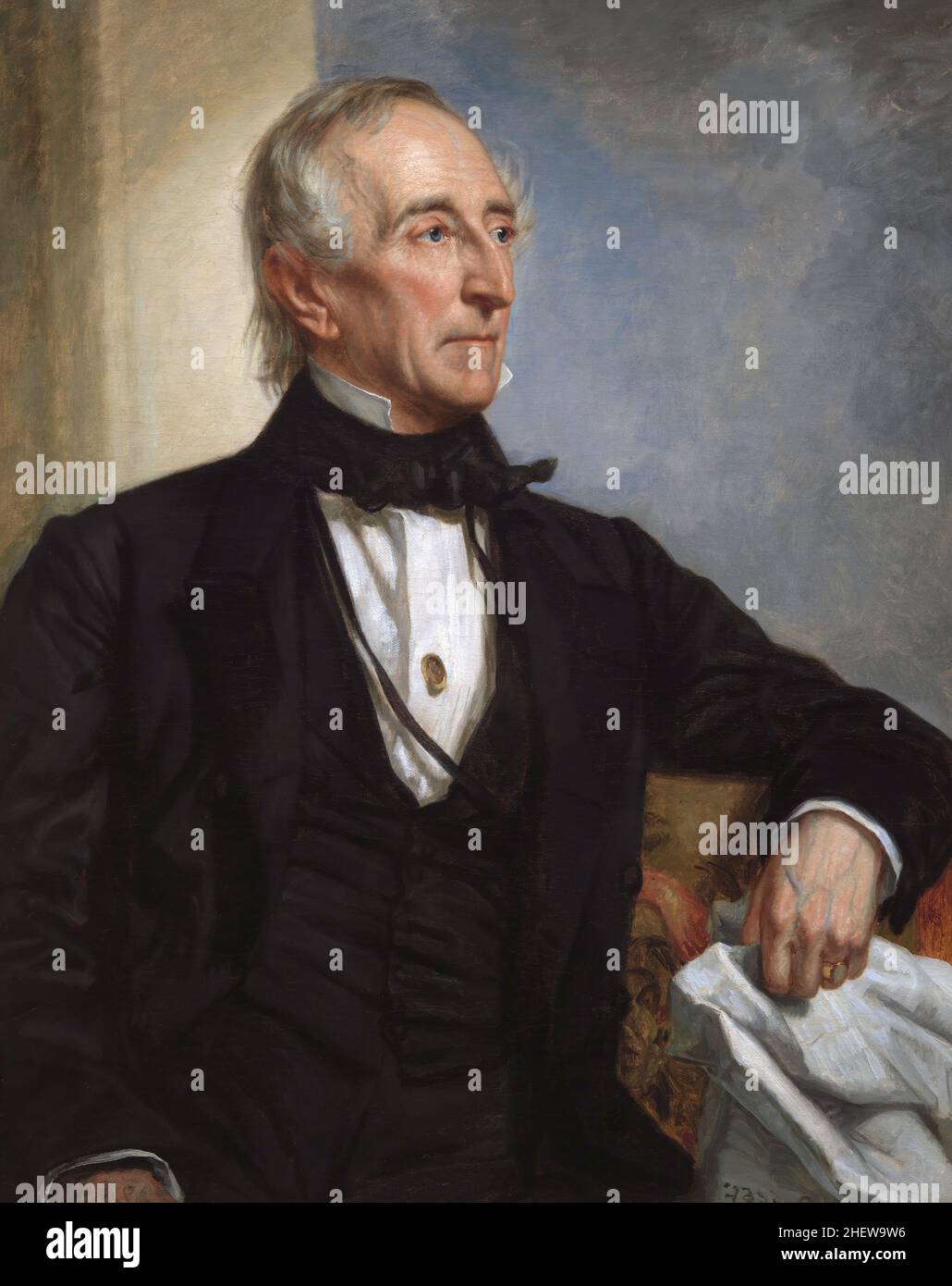 John Tyler (1790-1862), 10th President of the United States 1841-1845 ...