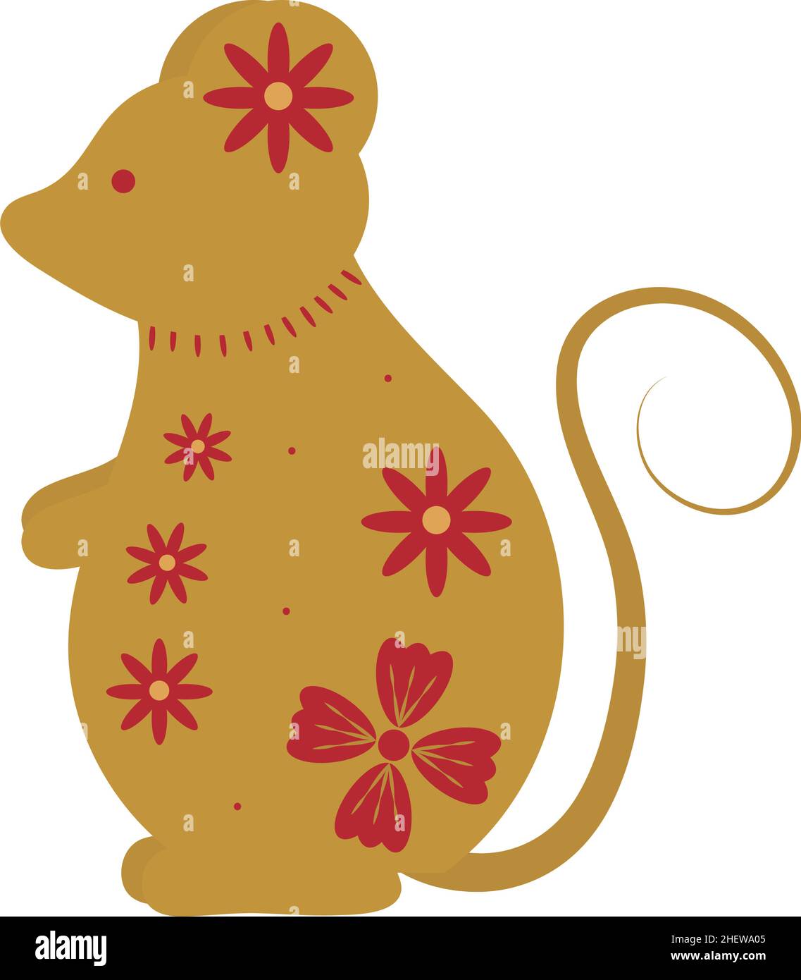 chinese zodiac rat Stock Vector Image & Art - Alamy