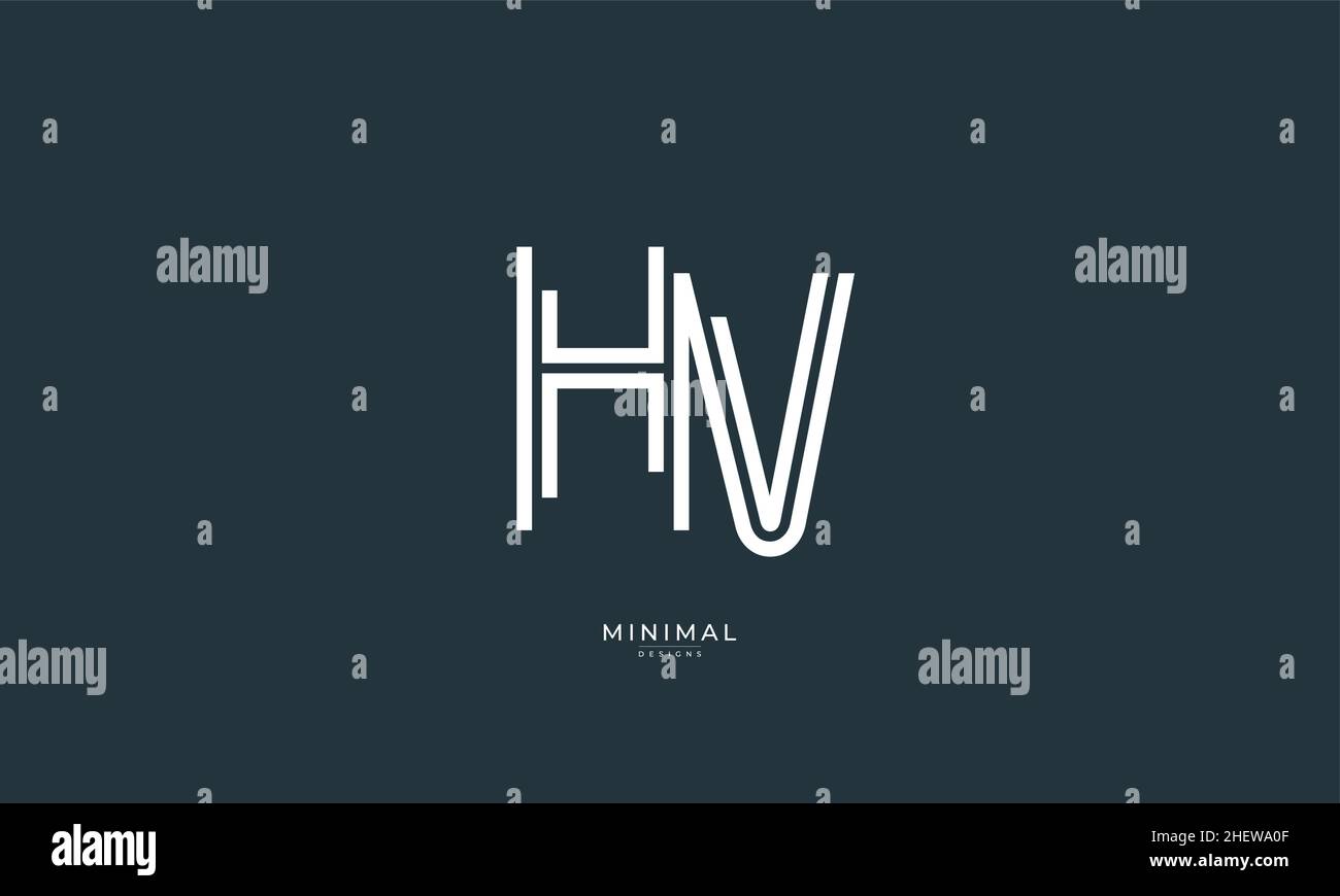 Hv letter hi-res stock photography and images - Alamy