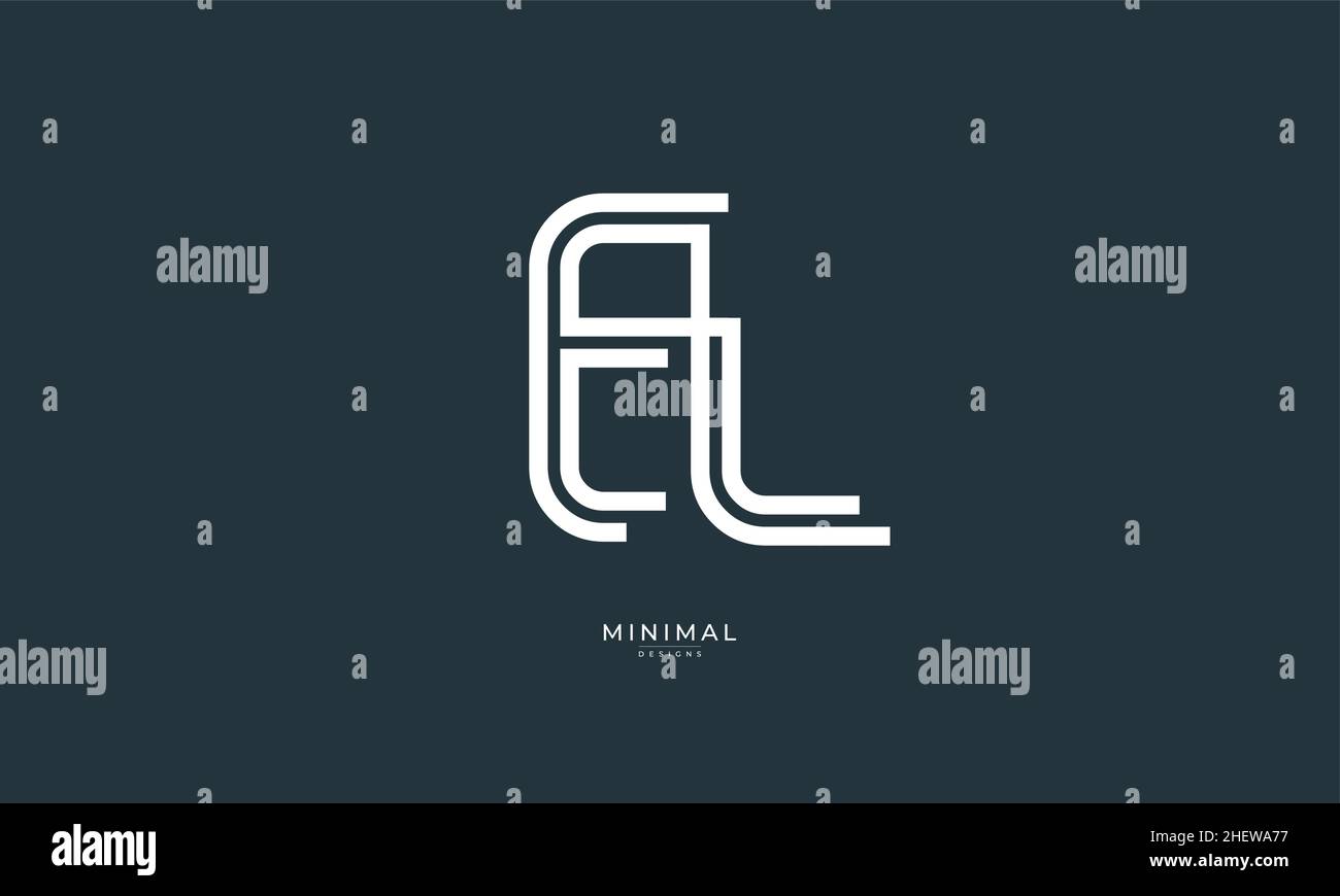 Letter el logo hi-res stock photography and images - Alamy