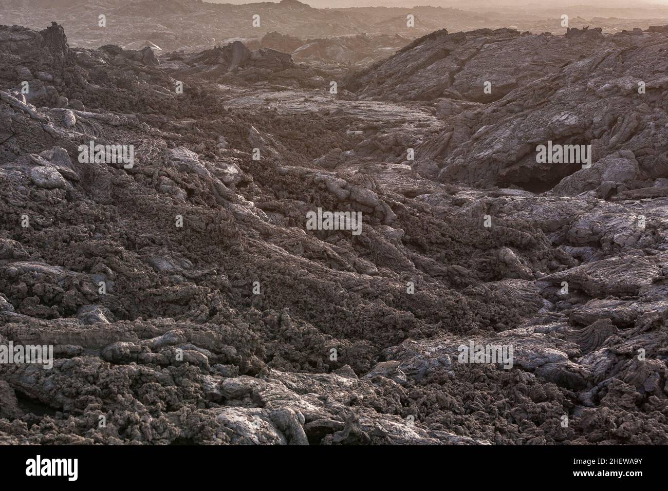 Stones of volcanic flow give a beautiful natural structure Stock Photo ...