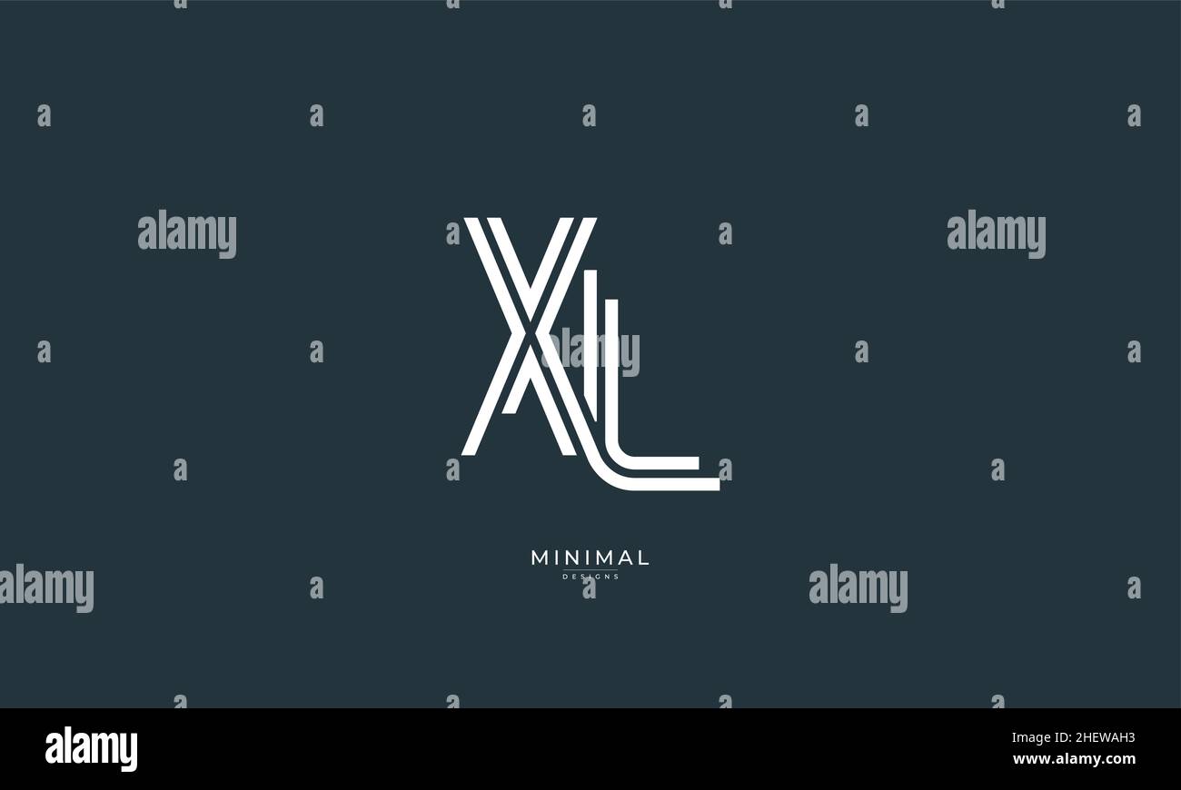 Alphabet letter icon logo XL Stock Vector Image & Art - Alamy