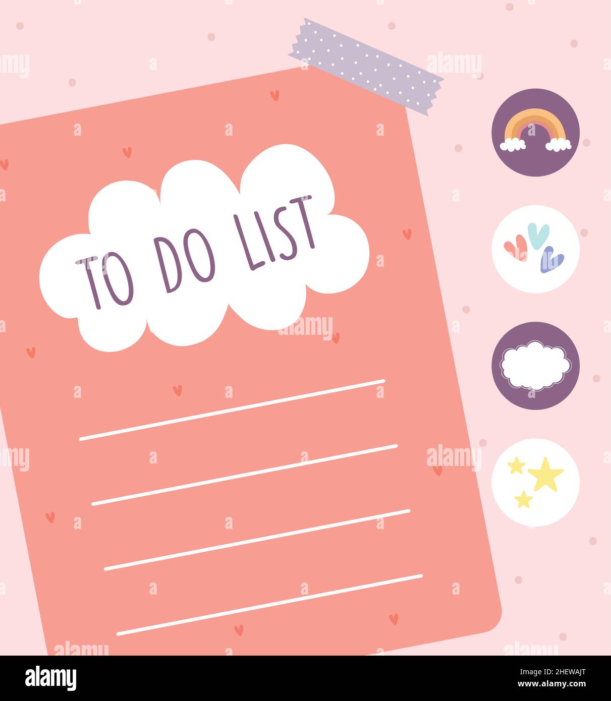 daily planner poster Stock Vector Image & Art - Alamy