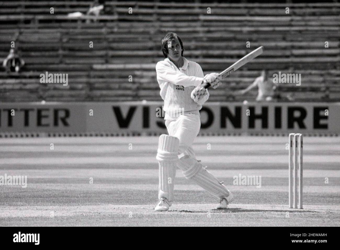 Ray East batting for Essex; Warwickshire vs Essex, Schweppes County ...