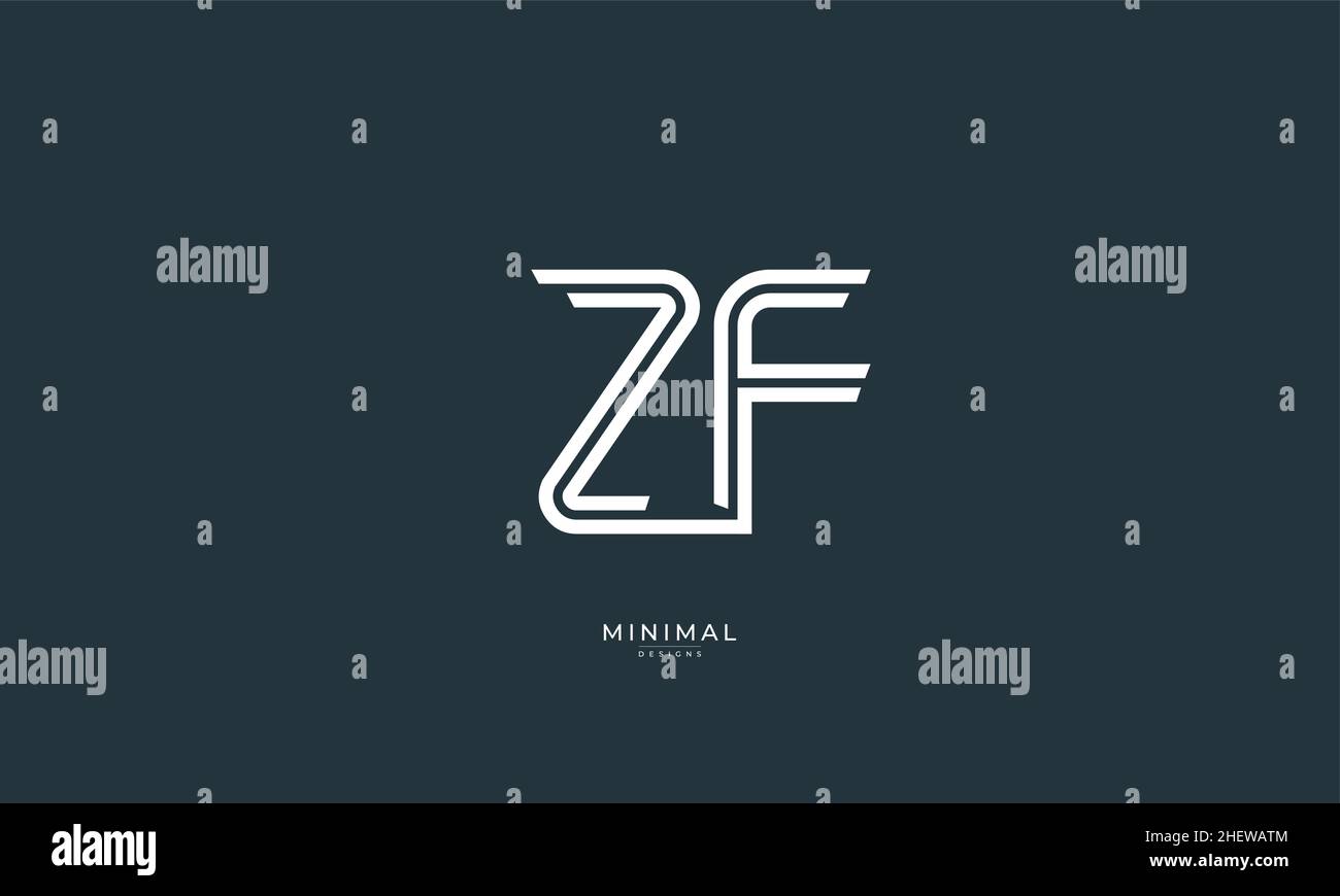 Logo zf Stock Vector Images - Alamy