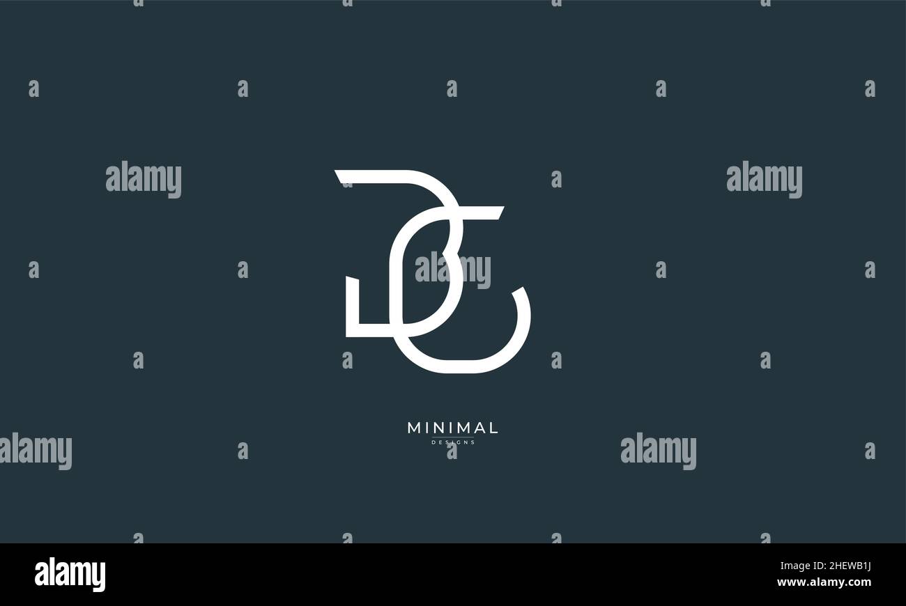 Letter g b logo style Stock Vector Images - Alamy