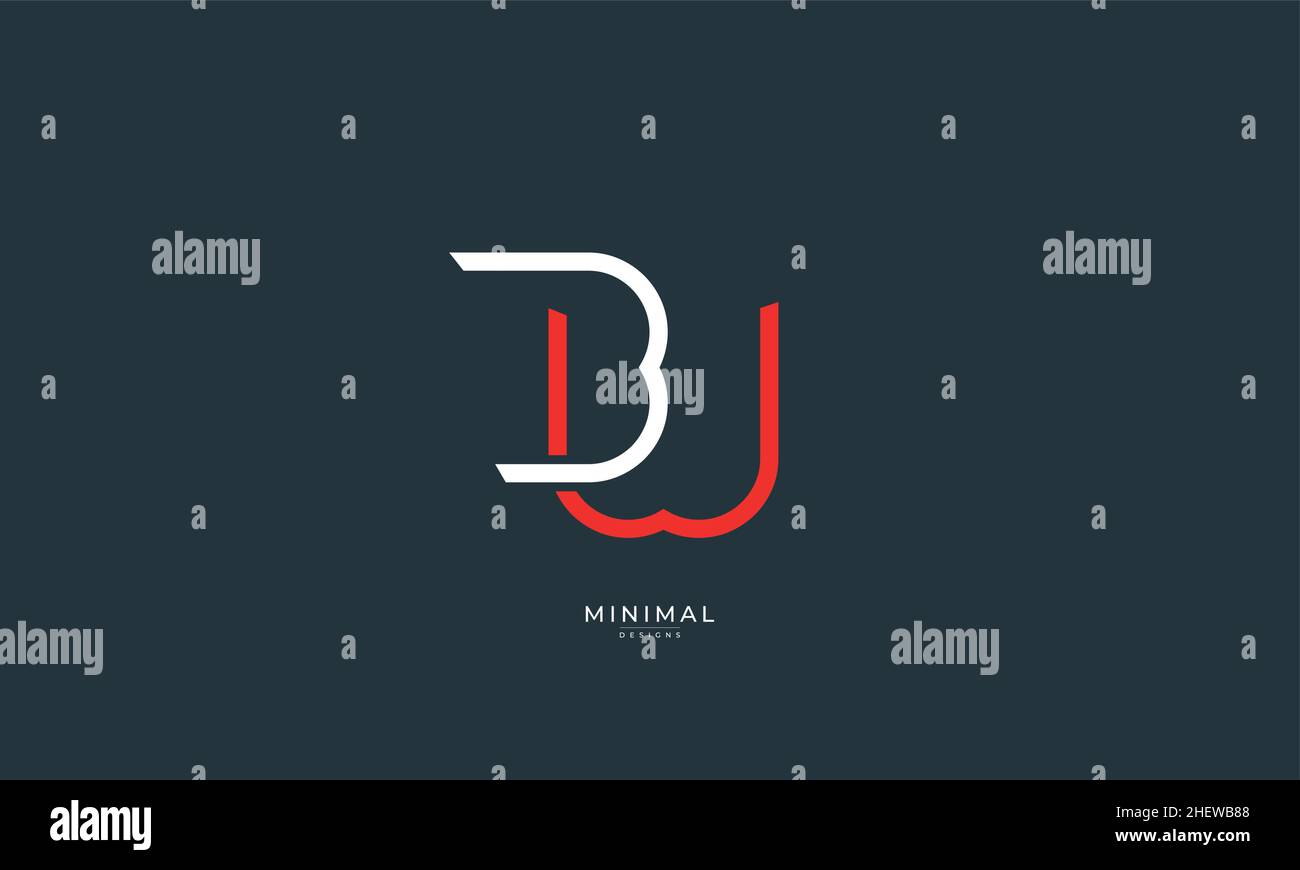 Alphabet letter icon logo BW Stock Vector Image & Art - Alamy