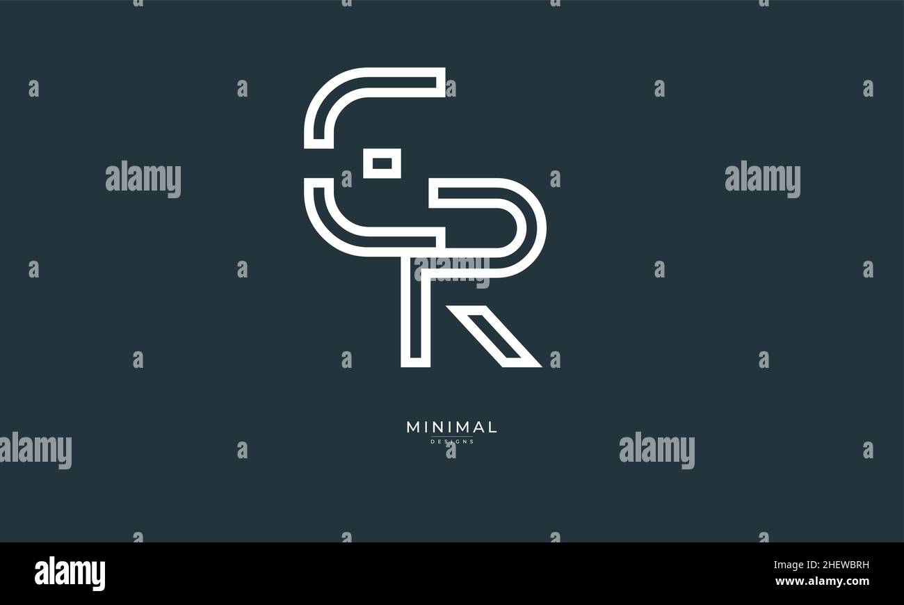 Alphabet letter icon logo ER Stock Vector Image & Art - Alamy