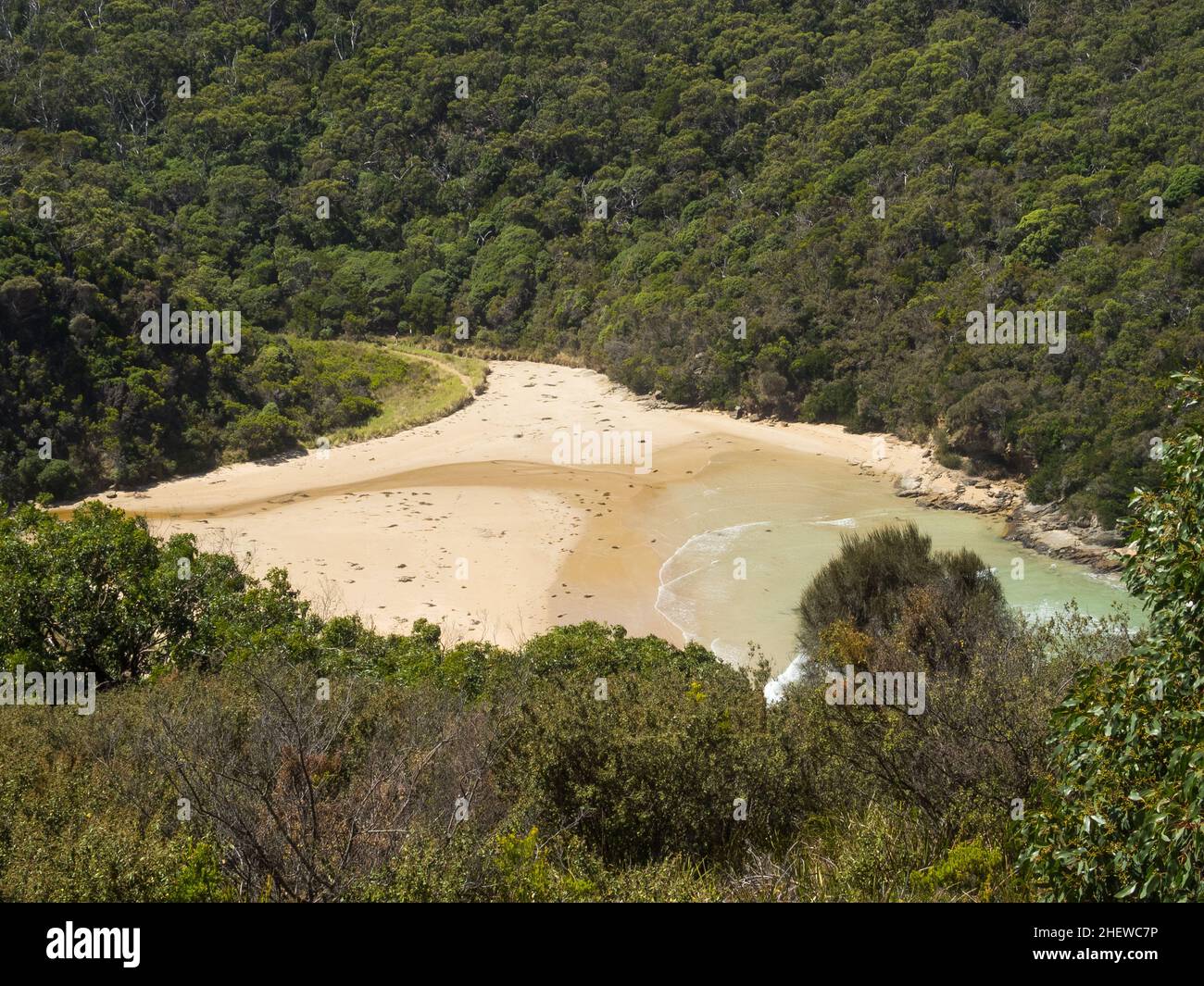 Parker River flows enters the coast at Parker Inlet in a 200 m deep bay ...