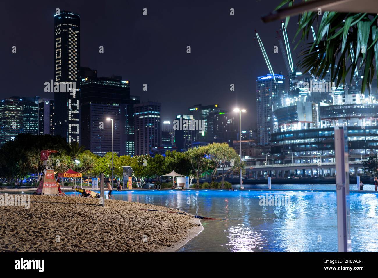 Streets Beach Lagoon, Southbank Parklands, Brisbane, Queensland ...