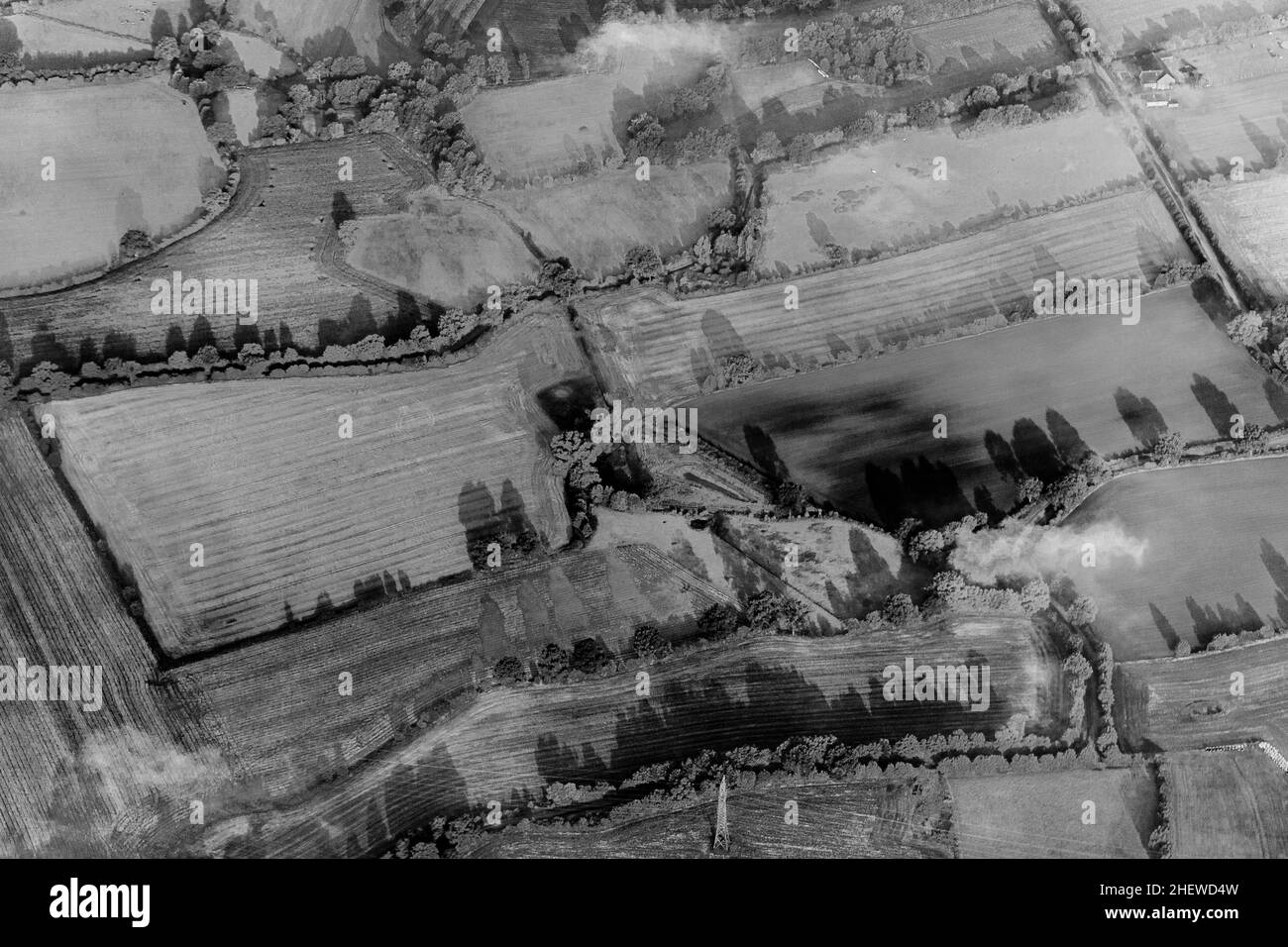 Crops aerial Black and White Stock Photos & Images - Alamy