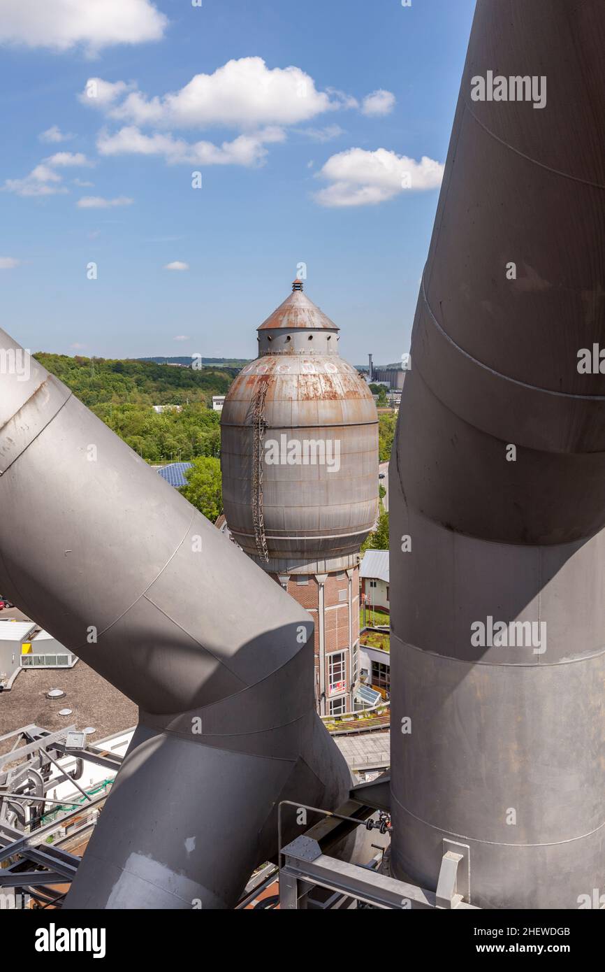 old iron works monuments from the late 20th century Stock Photo - Alamy